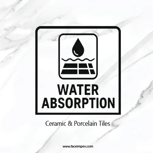 WATER ABSORPTION | Ceramic & Porcelain Tiles - Face Impex